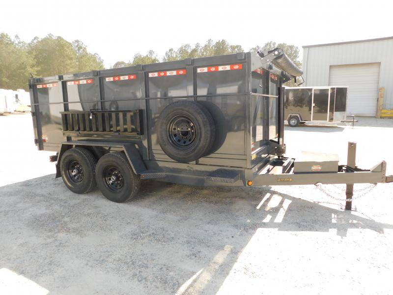 2025 Covered Wagon Trailers Prospector 7x14 Telescoping with 4' Sides ...