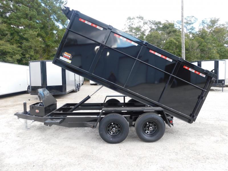 2025 Covered Wagon Trailers Prospector 6x12 with 48" Sides Dump Trailer ...