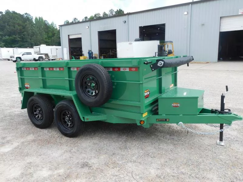 2025 Covered Wagon Trailers Prospector 5x10 with 24" Sides Dump Trailer ...