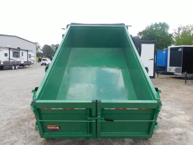 2025 Covered Wagon Trailers Prospector 5x10 with 24" Sides Dump Trailer ...