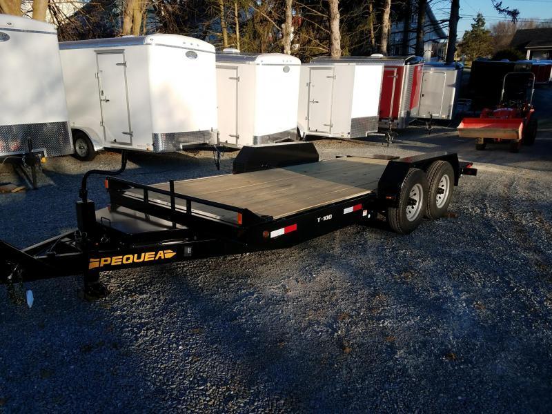 2019 Pequea T100 18 TILT DECK Equipment Trailer in East Prospect, PA ...