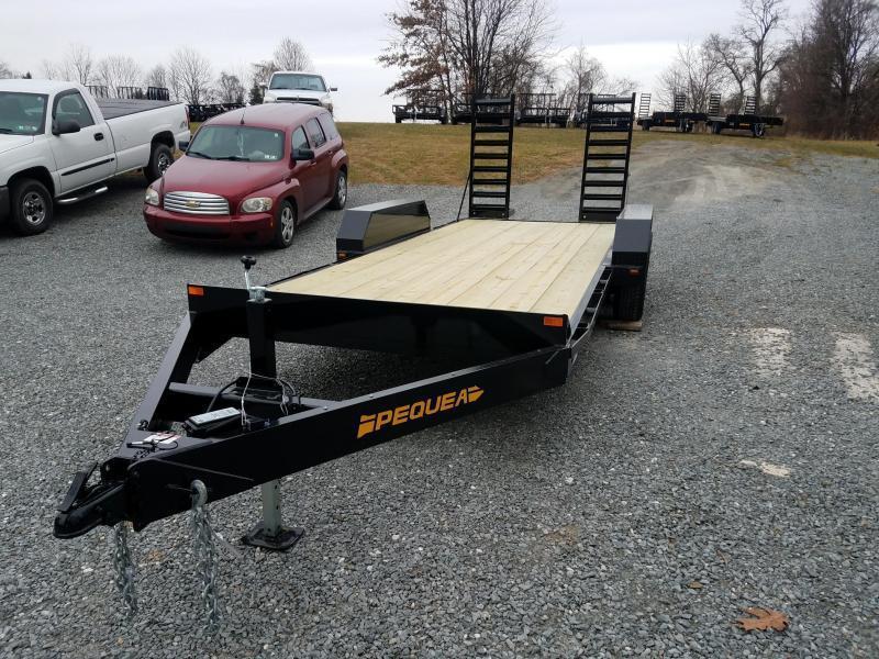 2019 Pequea SKIDSTEER 18' Equipment Trailer in East Prospect, PA ...