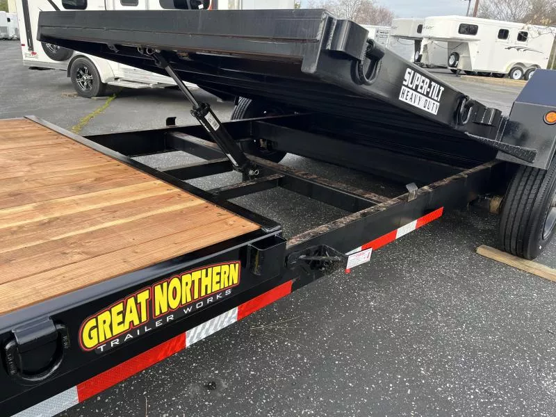2025 Great Northern Trailer Works BP 20' 16K TILT DECK Equipment ...
