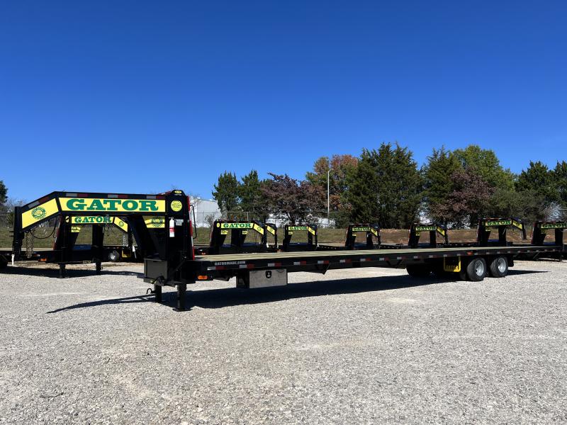 40-foot Flat Deck Elite Gooseneck 24.9K GVWR Gatormade Trailer in ...