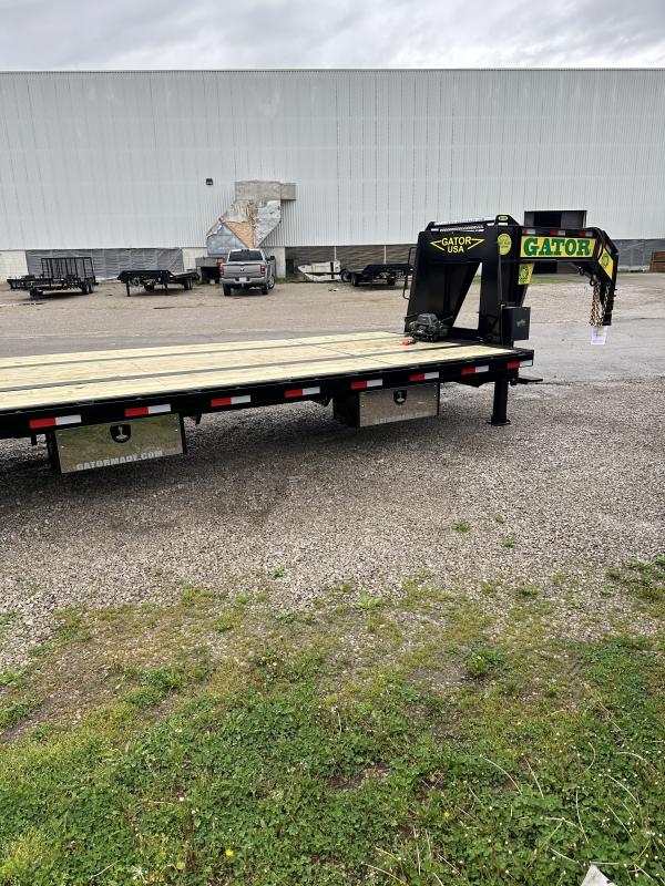 25+10 Elite Gooseneck Hydra-tail 40K GVWR (16K Disc) Deckover Gatormade ...