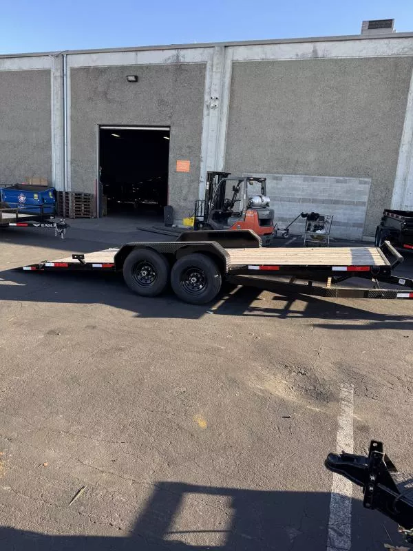 2026 Eagle 7' x 18' Heavy Duty Blackhawk 14K Tandem Axle Tilt Trailer ...