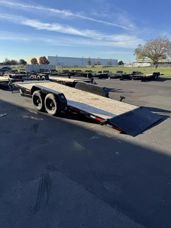 2026 Eagle 7' x 18' Heavy Duty Blackhawk 14K Tandem Axle Tilt Trailer ...