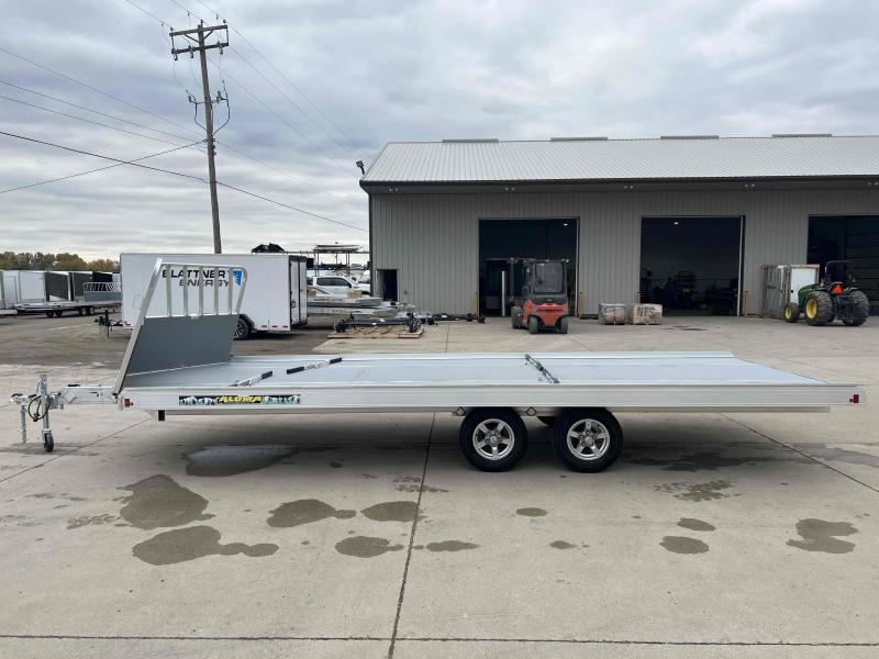 2024Aluma8620D-TA-EL-R-13A-Snowmobile Trailer-660 in Avon, MN | Trailer ...