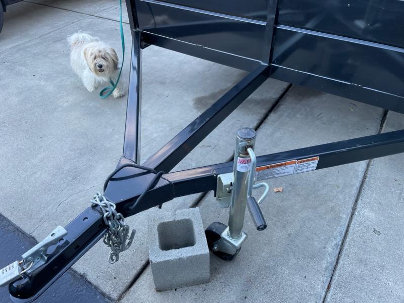 6 x 12 Iron Eagle Magnum Utility Trailer 4" Lowered Suspension in ...