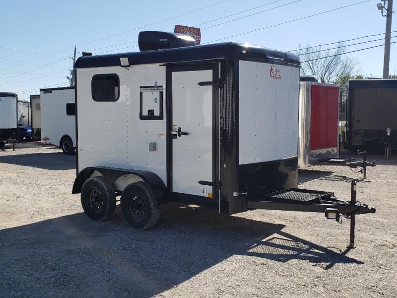 2024 Cargo Craft 6'X10' Custom White Fiber Optic Splicing Lab / Trailer ...