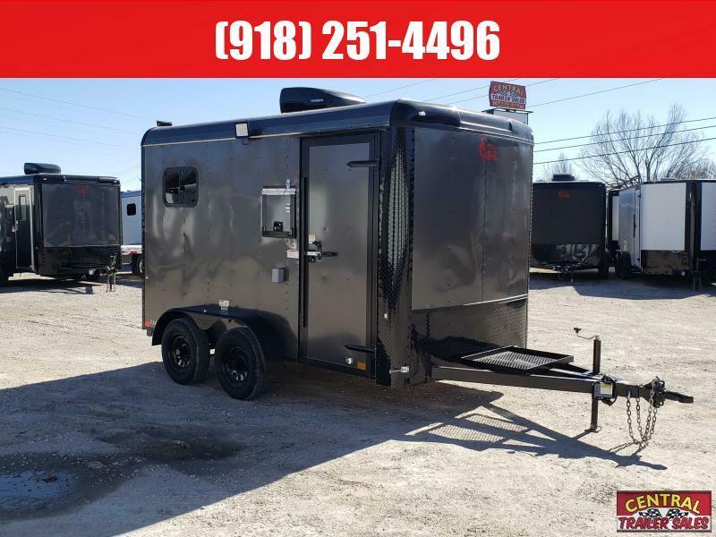 2024 Cargo Craft Custom Pintle Fiber Trailer XP 7122 Fiber Splicing in ...