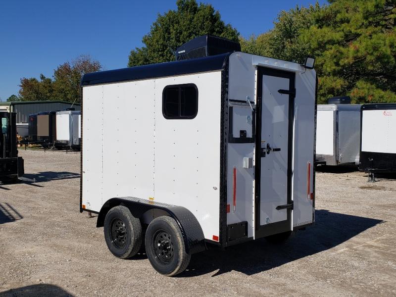2024 Cargo Craft 6'X10' Custom White Fiber Optic Splicing Lab / Trailer ...