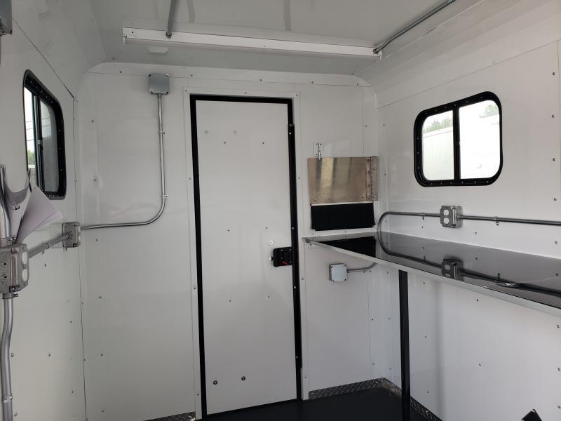 2024 Cargo Craft 7x12 Custom Matte Gray Fiber Optic Splicing Lab ...