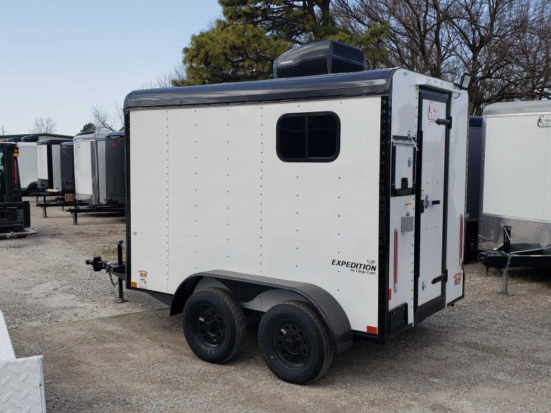 2024 Cargo Craft 6'X10' Custom White Fiber Optic Splicing Lab / Trailer ...