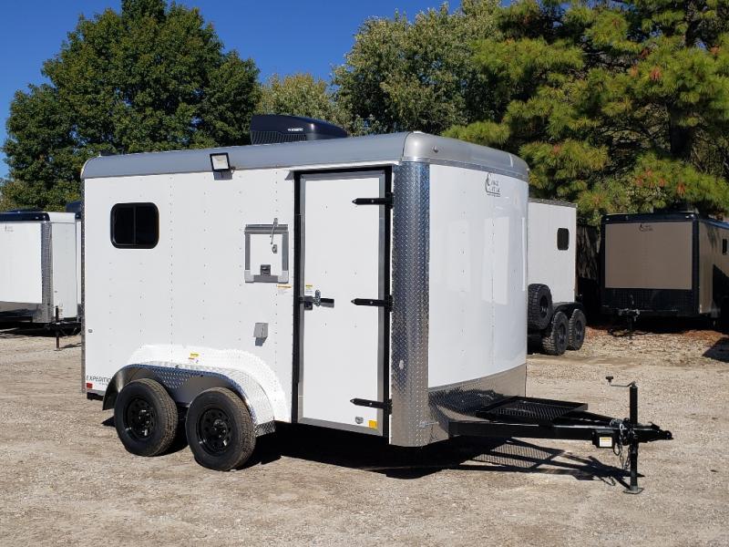 2024 Cargo Craft 7'X12' Custom White Fiber Optic Splicing Lab / Trailer ...
