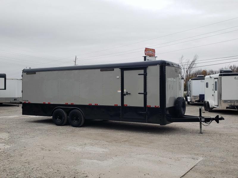 2025 Cargo Craft XP-85242 (68565) Cargo 7K Axle, E-Track, Dove Gray, / Enclosed HD WORK Trailer ...