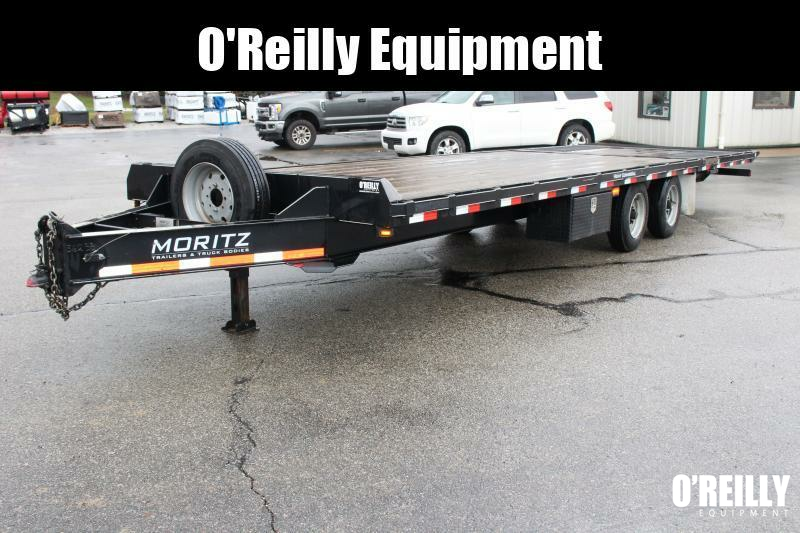 2019 Moritz 20+10' Hydraulic Tail Deckover Trailer - 17000# GVW in ...