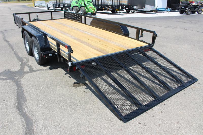 2024 Sure-Trac 7' x 16' Tandem Axle Tube Top ATV Side Load Utility ...