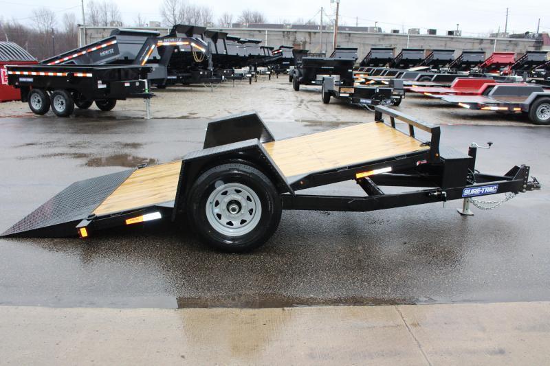 2023 Sure-Trac 6' 6" x 12' Gravity Tilt Trailer - 7800# GVW in Newbury ...