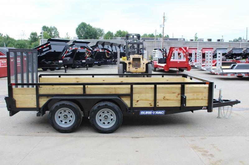 2024 Sure-Trac 7' x 14' 3-Board Utility Trailer - 7000# GVW in Newbury ...