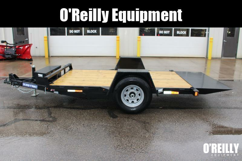 2025 Sure-Trac 6' 6" x 12' Gravity Tilt Equipment Trailer - 7800# GVW ...