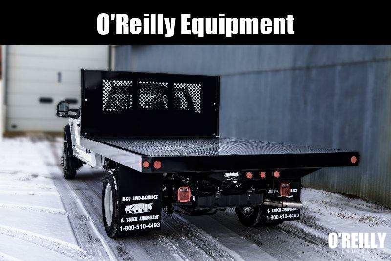 2024 PARKHURST 8' x 12.5' Toughline Platform Bed - 3/16" Diamond Plate ...