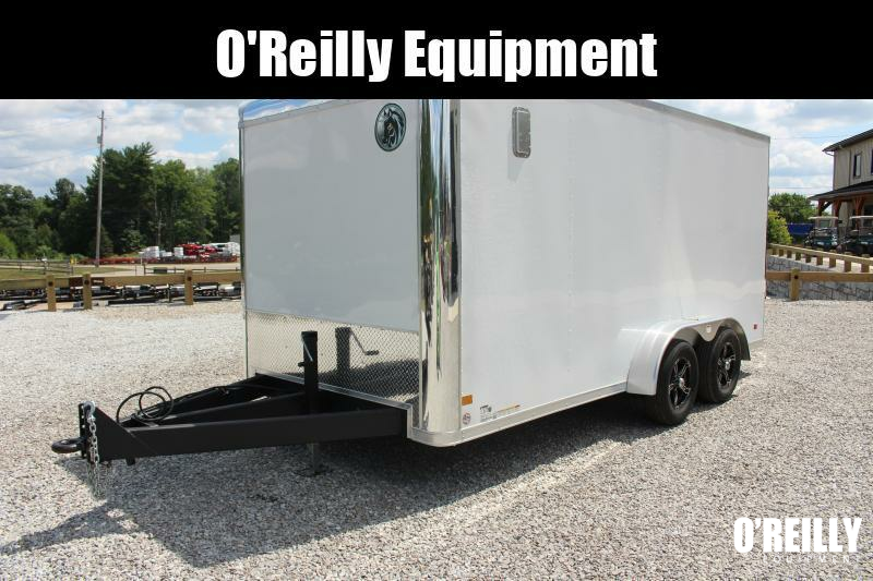 2025 Darkhorse Cargo DWRK 7' x 16' Flat Front Enclosed Cargo Trailer ...