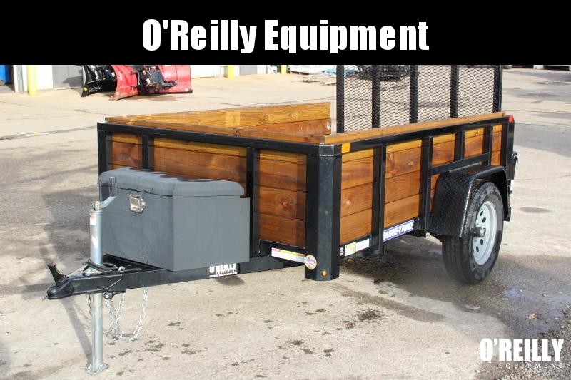 2021 USED Sure-Trac 5' x 8' Utility Trailer - 2990# GVW - Full Width ...