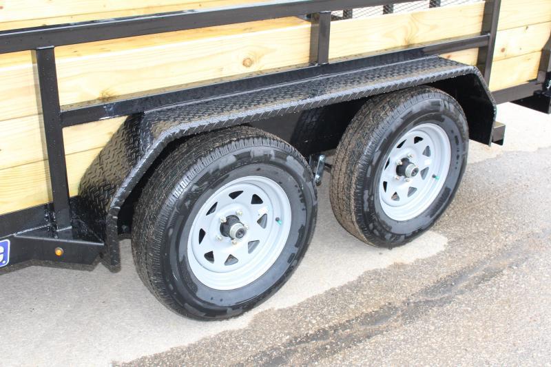 2024 Sure-Trac 7' x 14' 3-Board Utility Trailer - 7000# GVW in Newbury ...