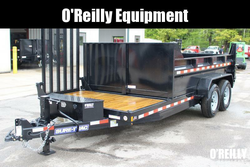 2025 Sure-Trac 7' x 12' + 4' Front Platform - Hydraulic Dump Trailer ...