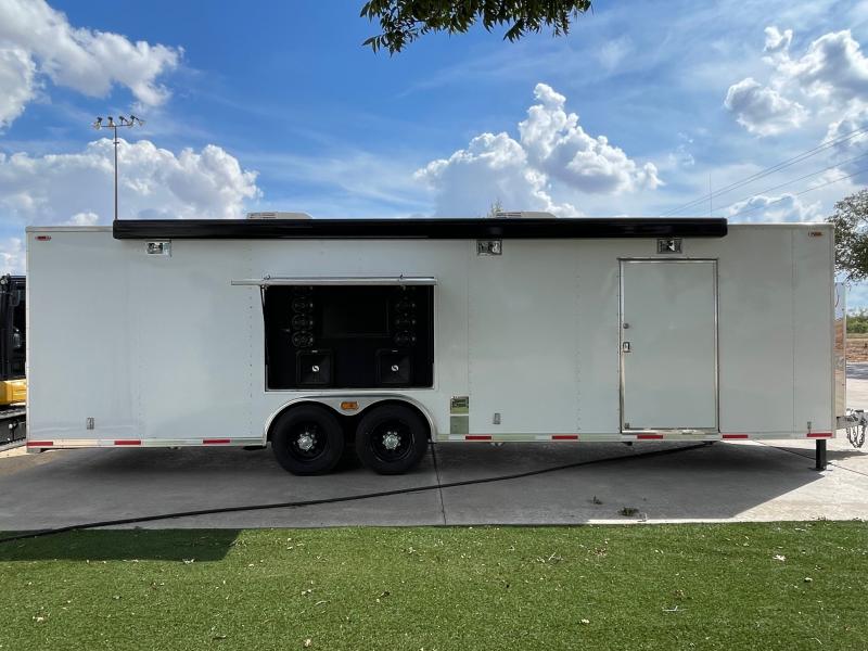 28' Custom Enclosed Trailer in Snyder, TX | Trailer Trader