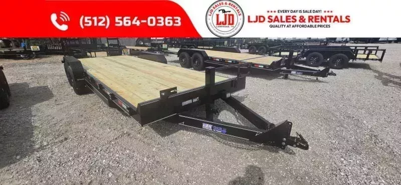 2025 AMW Trailers - Tilt Trailer / Equipment Trailer 22'- Heavy Duty ...