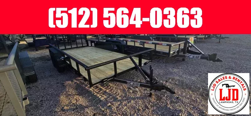 2025 Tiger - 77x16 - 4' - GATE Utility Trailer in Lampasas, TX ...