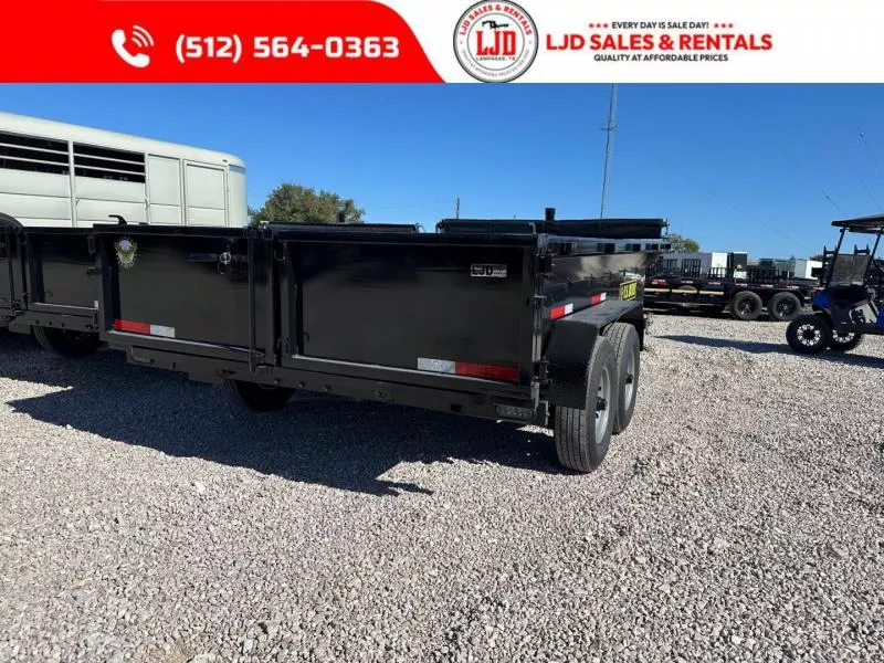 2026 Texas Pride Trailers - 7' x 14' x 2' - Dump Trailer - 14K GVWR in ...