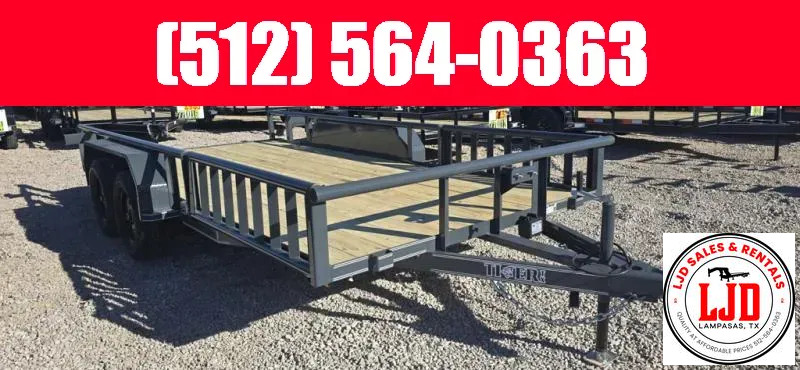 2026 Tiger Trailers - Utility Trailer 83" X 16' in Lampasas, TX ...