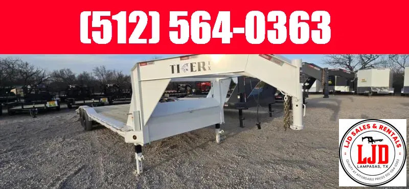 2026 Tiger Trailers Gooseneck 102" X 26' in Lampasas, TX | Trailer Trader