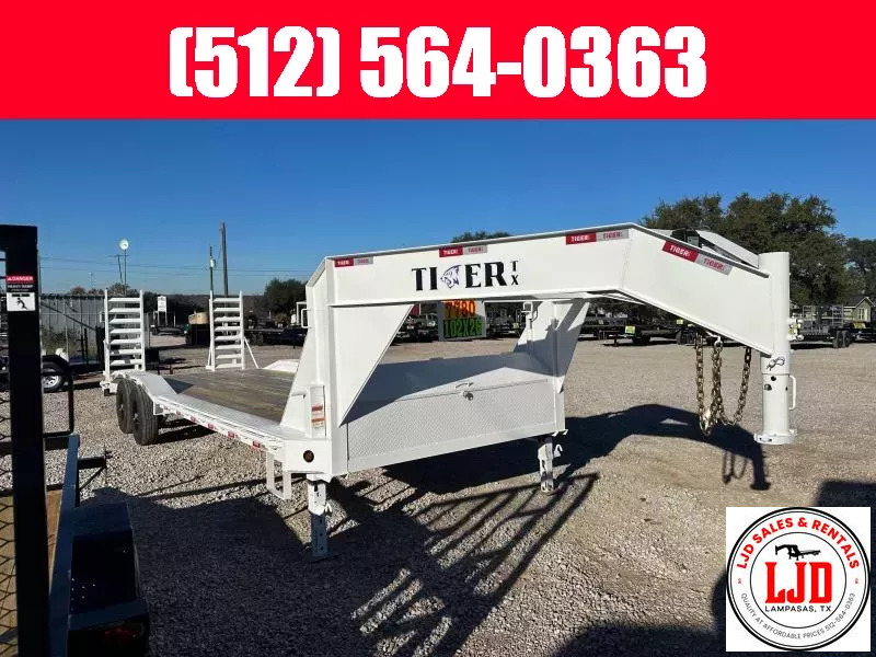 2026 Tiger - 102"x26' - Drive Over Fender Trailer in Lampasas, TX ...