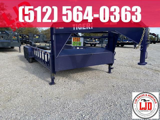2025-Tiger—Tractor-Trailer—96×22—21000-GVWR—AG-ONLY-04518 in Lampasas ...