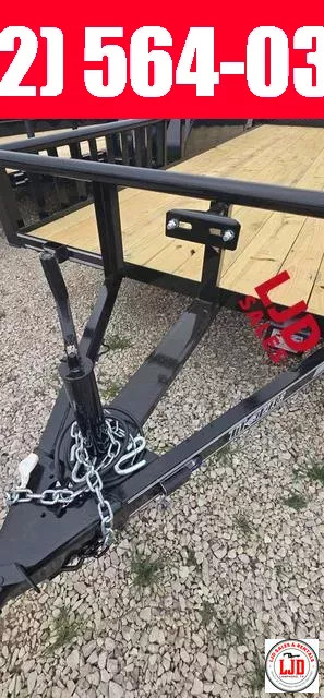 2025 Tiger Trailers - Utility Trailer 83"X16' - 4' Gate - 7K GVWR ...