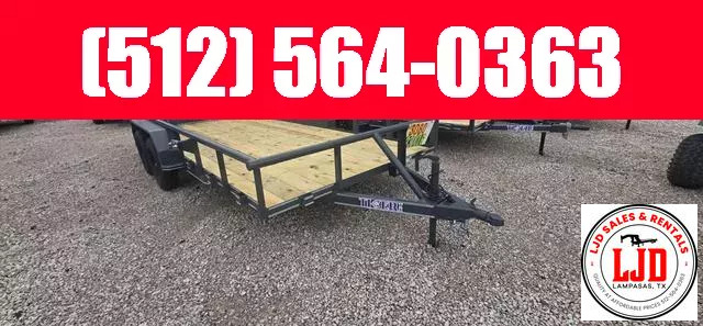 2025 Tiger - Utility Trailer 83"X16' - Gate - 7000K GVWR - 4' Gate ...