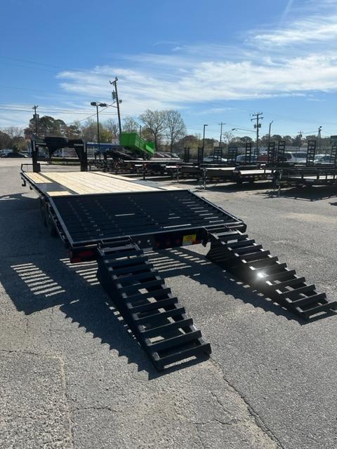 2024 Big Tex 20+5 14GN w/ 5' Fold Up Ramps in Norfolk, VA | Trailer Trader