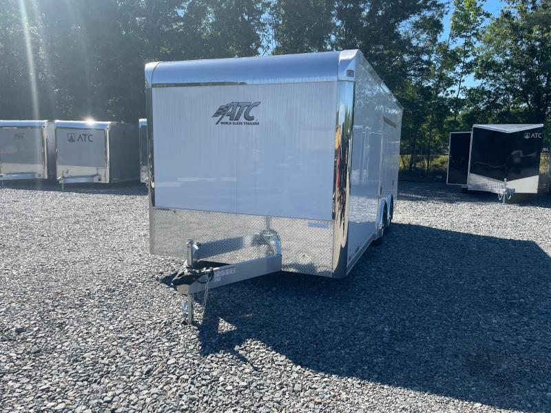 2022 ATC Raven Limited 8.5x20 10K Aluminum Car Trailer w/ Premium Side ...