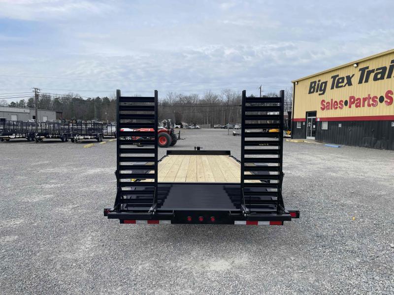 2024 Big Tex Trailers 17+3 16ET 17.5K Equipment Trailer w/ Fold Up ...