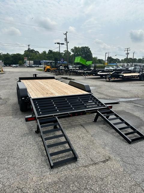 2023 Big Tex 18' 14ET 14K Equipment Trailer w/ Fold Up Ramps in Norfolk ...