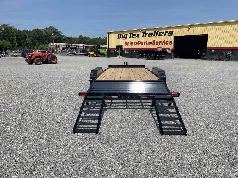 2024 Big Tex 20' 14ET 14K Equipment Trailer w/ Fold-Up Ramps in Glen ...
