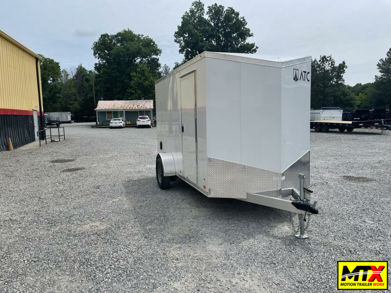 2022 ATC 6x12 Raven Aluminum Enclosed Trailer w/ Ramp *$700 Rebate ...