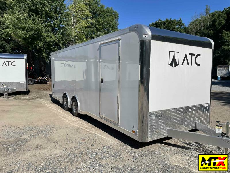 2022 ATC Raven Limited 8.5x24 10K Aluminum Car Trailer w/ Premium Side ...