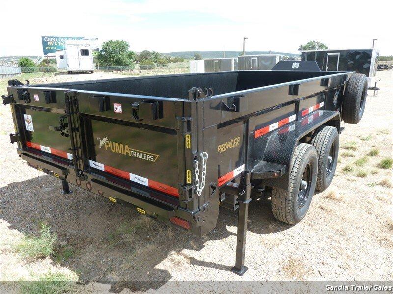 2021 Puma 14 Ft Dump Trailer Dump Trailer in Egdewood, NM | Trailer Trader