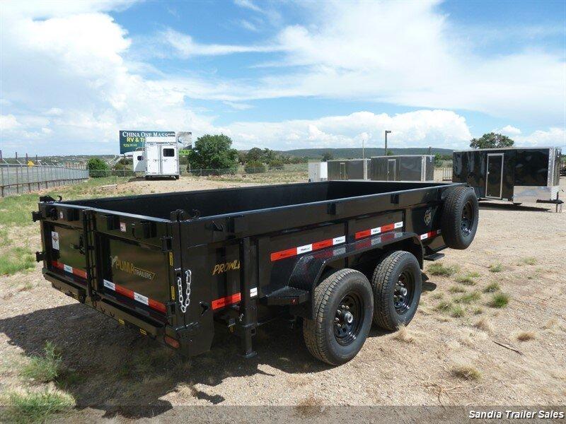 2021 Puma 14 Ft Dump Trailer Dump Trailer in Egdewood, NM | Trailer Trader