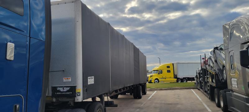 2023 48 FT Reitnouer Trailer With Merlot Vango Rolling Tarp Kit in ...